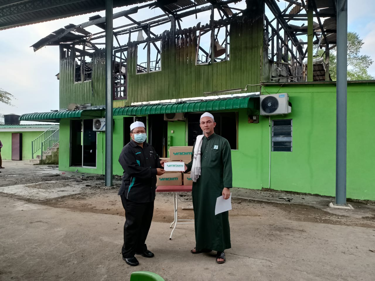 Sumbangan untuk pondok terbakar di Dulang Besar - Yayasan Dakwah ...