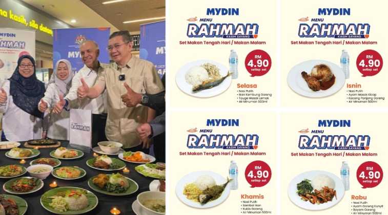 15,000 kedai makan, restoran tawar Menu Rahmah bawah RM5 - Yayasan ...